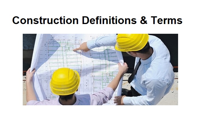 Construction Terms And Definitions